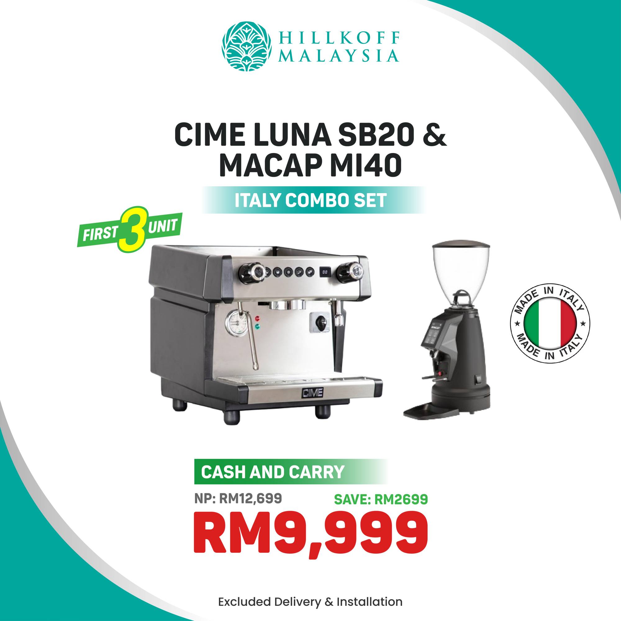 CIME LUNA SB20 & MACAP MI40