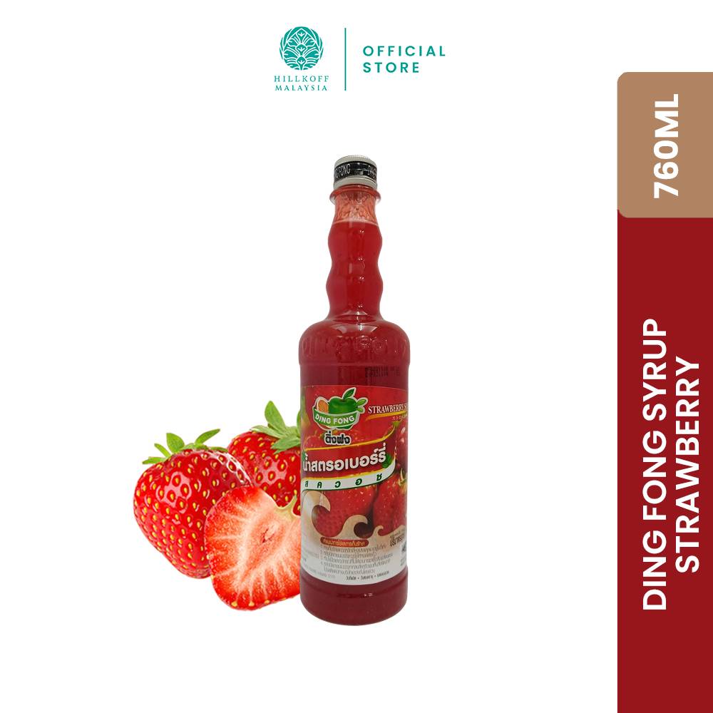 Ding Fong Syrup Strawberry