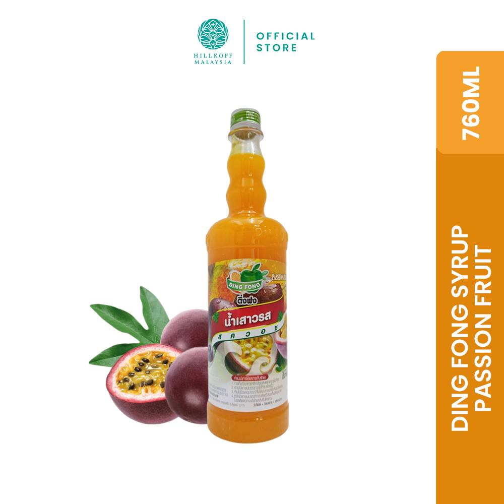 Ding Fong Syrup Passion Fruit