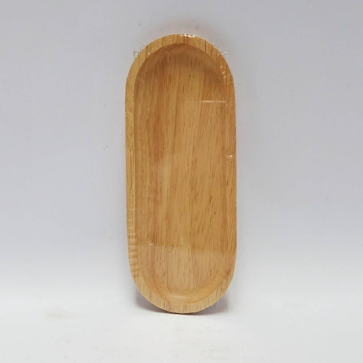 Oval Shape Wooden Tray