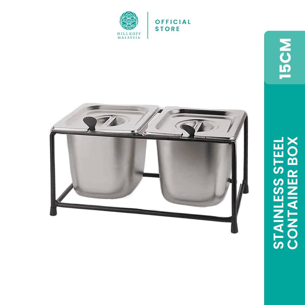 Stainless Steel Container Box 15cm
