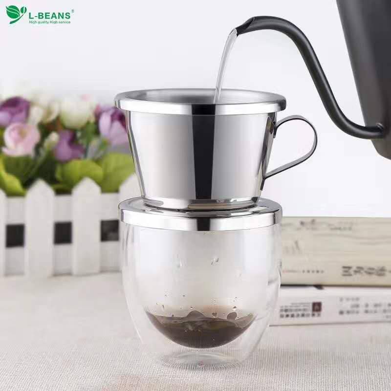 Coffee Drip Pot (Stainless Steel Filter)