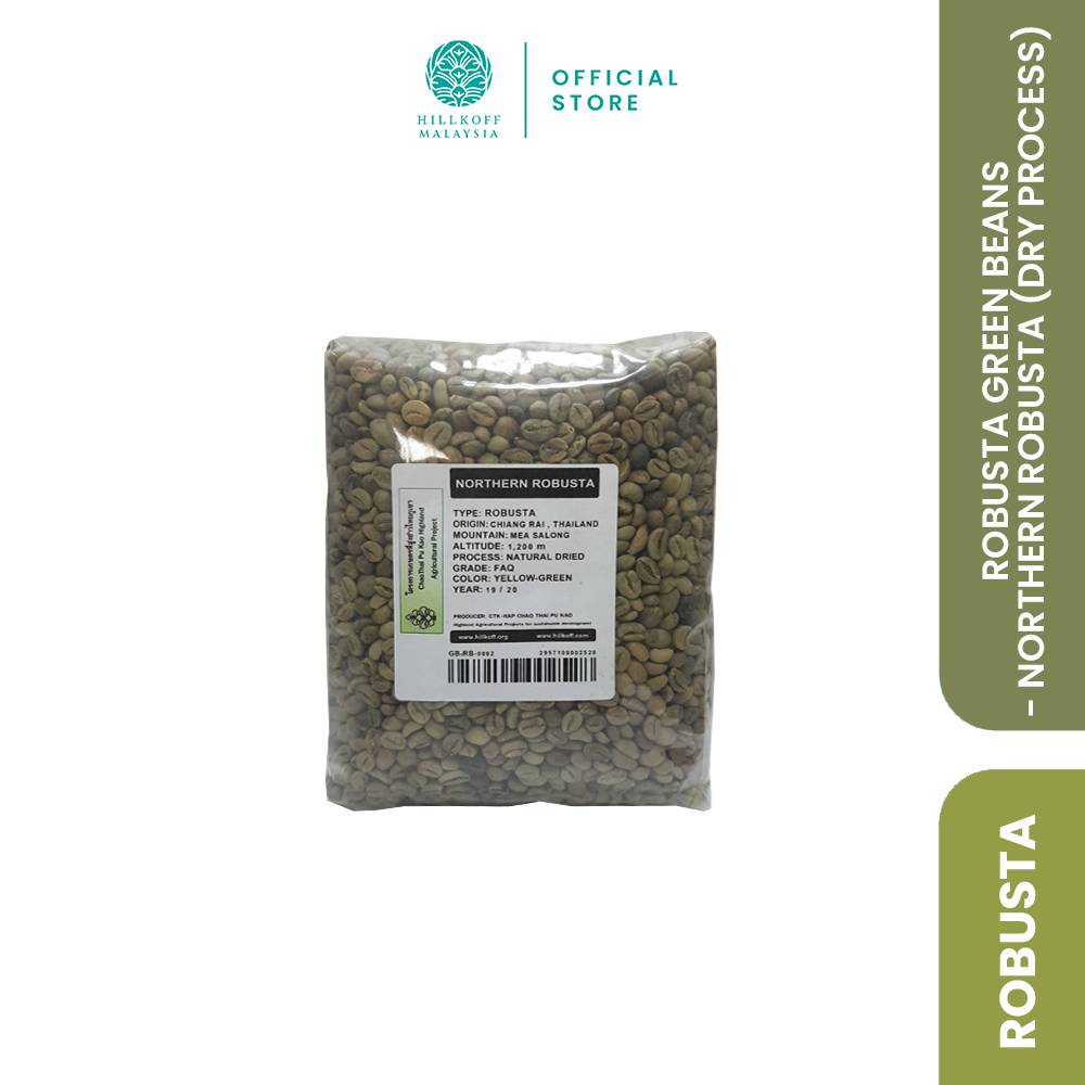 Robusta Green Beans - Northern Robusta (Dry Process)