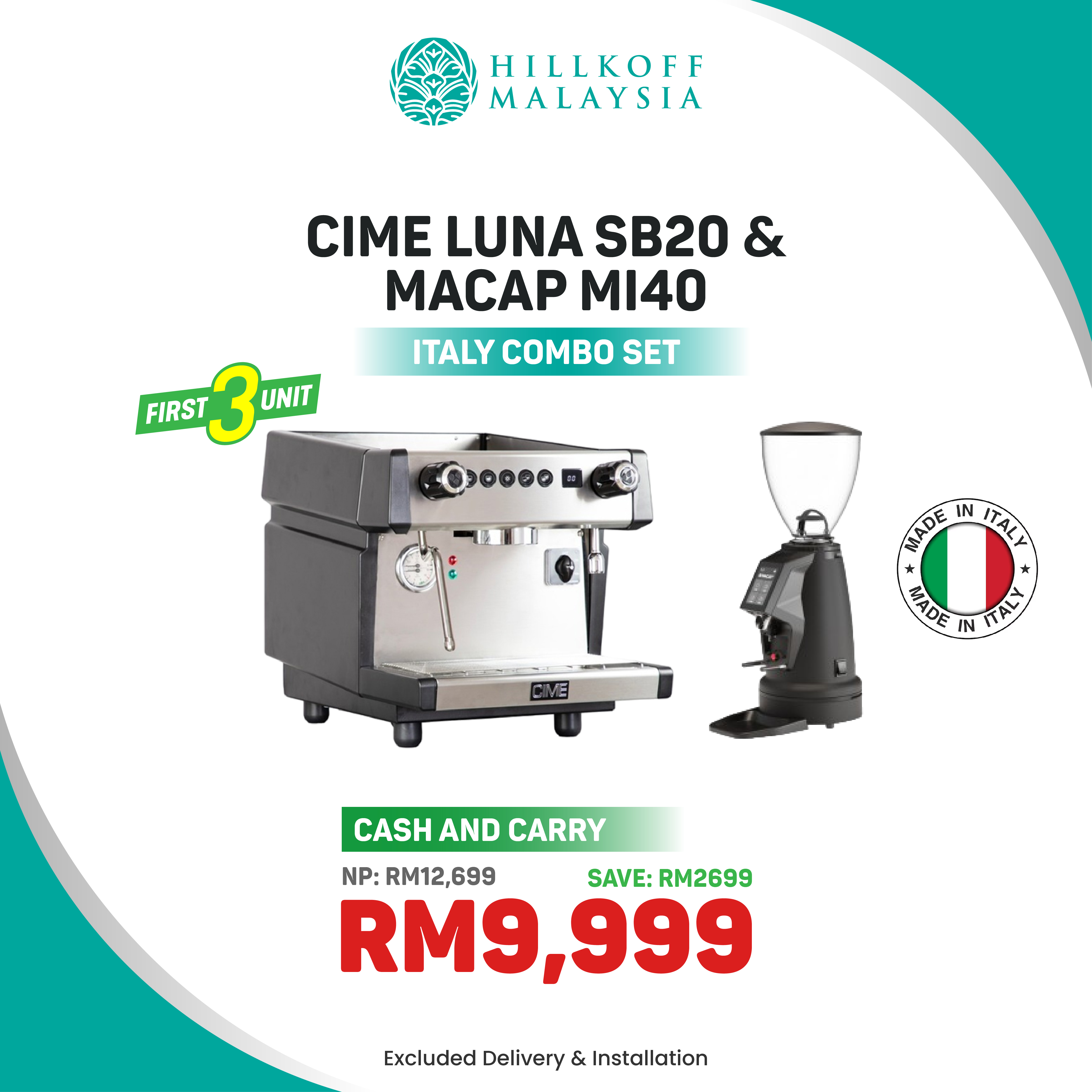 CIME LUNA SB20 & MACAP MI40