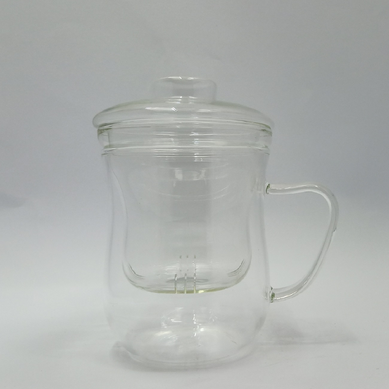 350ml double wall tea cup wave design