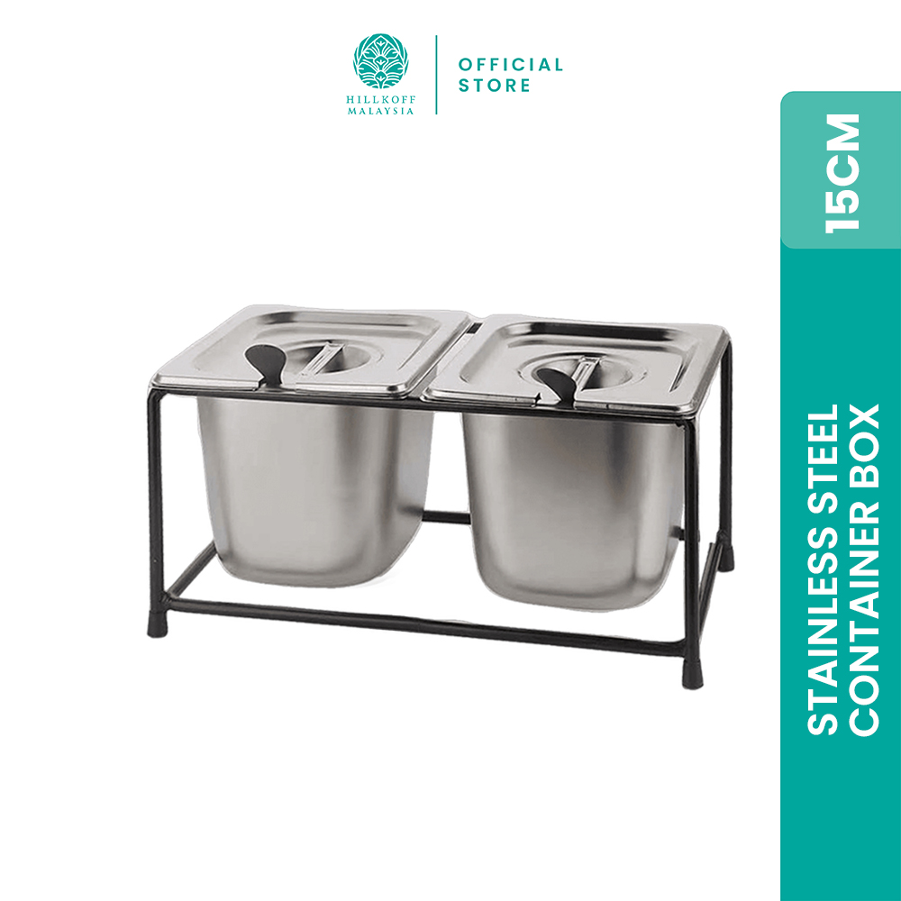 Stainless Steel Container Box 15cm